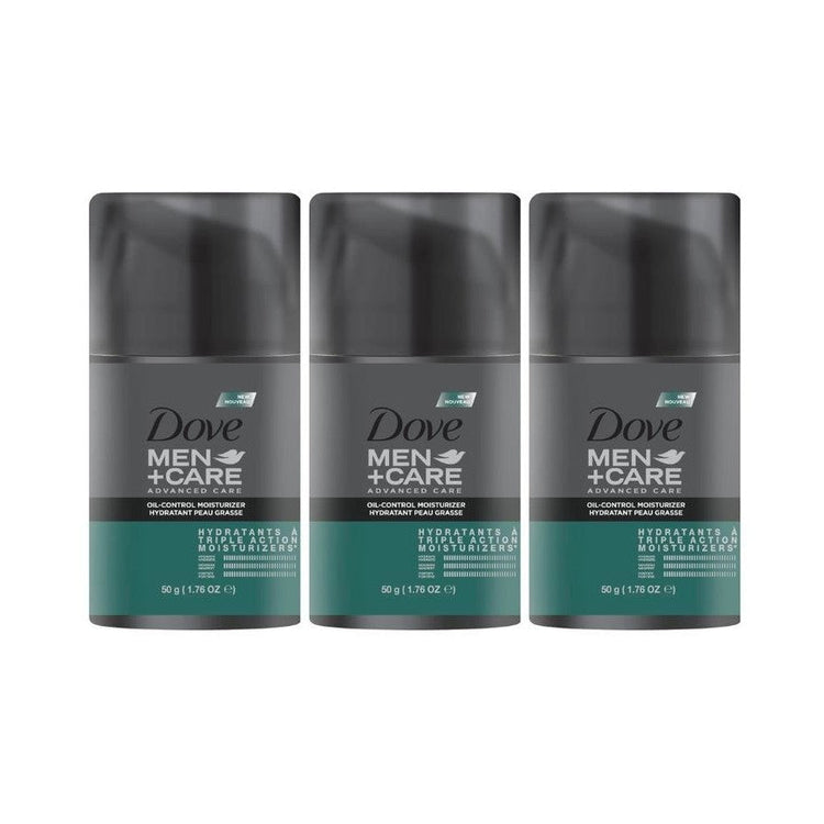 Dove Men+Care Advanced Care Oil-Control Moisturizer 50g (Pack of 3 ...